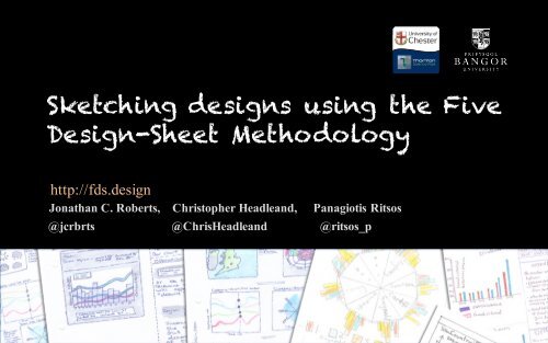 Sketching designs using the Five Design-Sheet Methodology