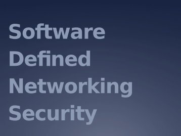 Software-Defined-Networking Magazines