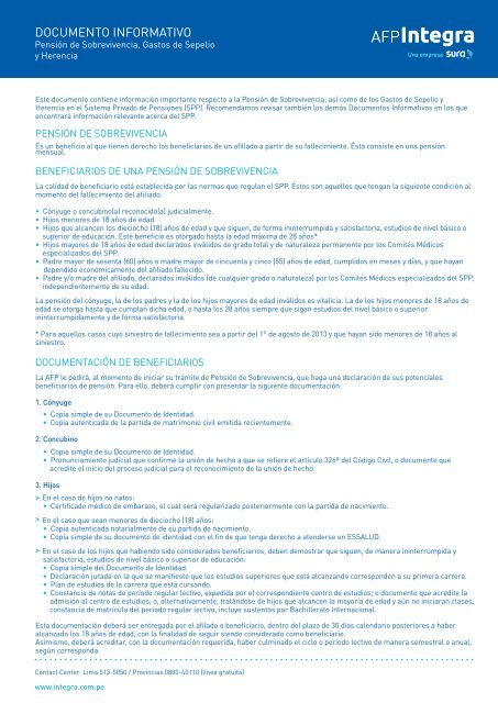 DOCUMENTO INFORMATIVO