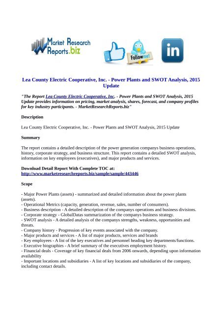 Lea County Electric Cooperative, Inc