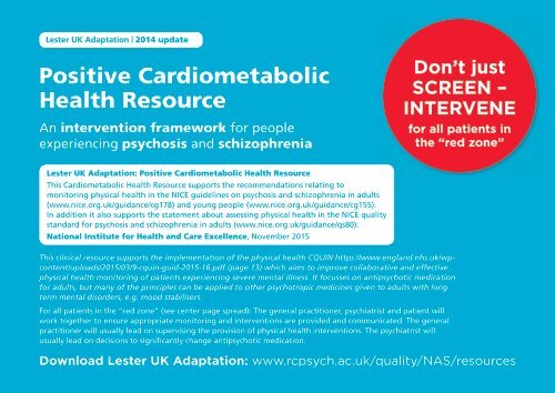 Positive Cardiometabolic Health Resource