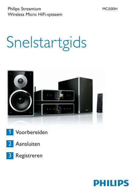 Philips Streamium Sistema Micro Hi-Fi Wireless - Guida rapida - NLD