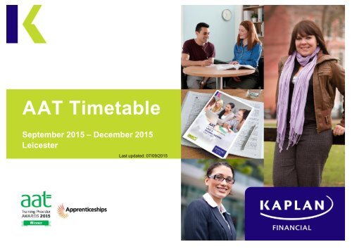 AAT Timetable