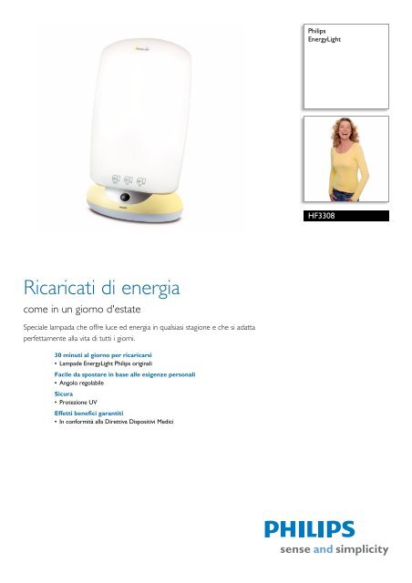 Philips EnergyLight - Scheda tecnica - ITA