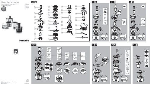 Philips Avance Collection Robot da cucina - Guida rapida - MSA