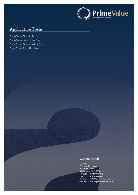 Application Form
