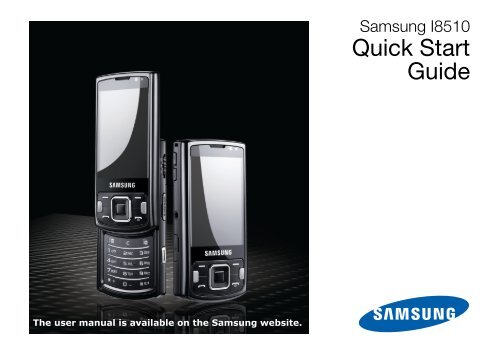 Samsung Samsung INNOV8 - Quick Guide_1.45 MB, pdf, ENGLISH