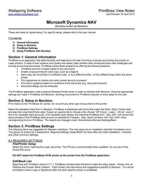 Microsoft Dynamics NAV