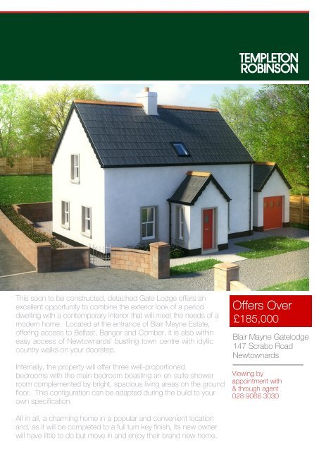 Blair Mayne Gatelodge 147 Scrabo Road Newtownards