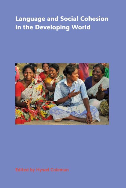 Language and Social Cohesion in the Developing World