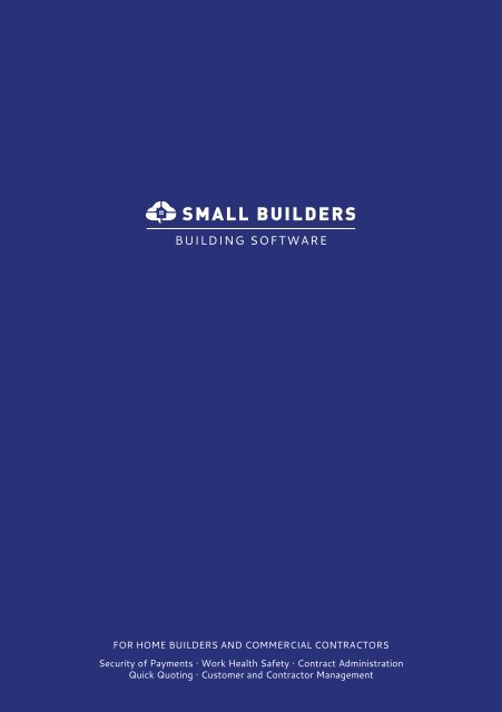 Small Builders Software
