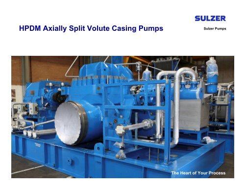 HPDM Axially Split Volute Casing Pumps - SeekPart.com