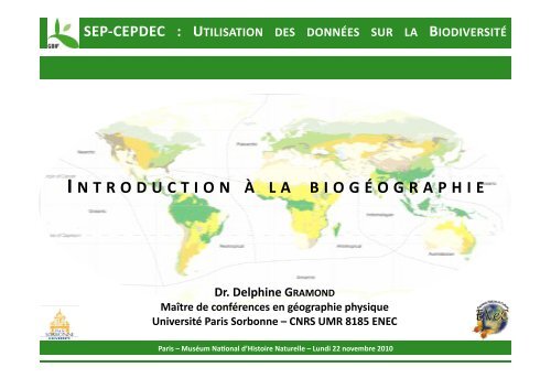biogeographie