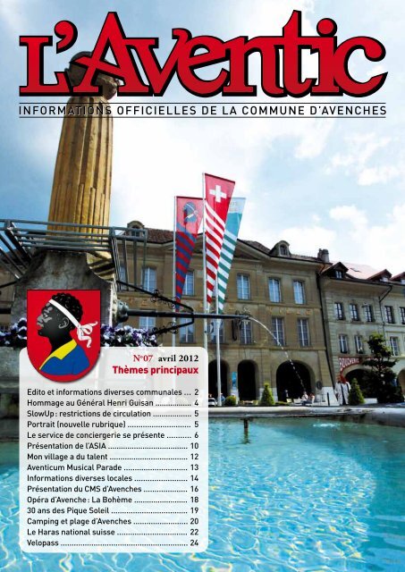 L air de quoi - Commune Avenches