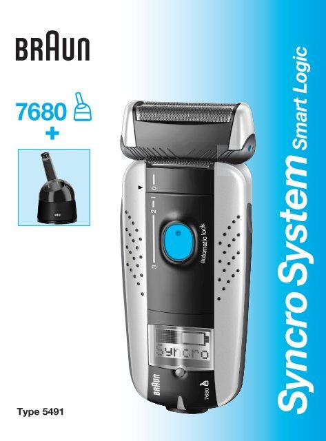 Braun Syncro-7570, 7564, 7680, 7664, 7690 - 7680, Syncro System Smart ...