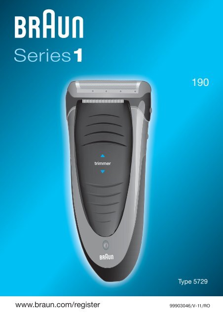 Braun Series 1, FreeControl-180 (for RU only),190, 190s-1, 1775 - 190 ...