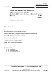 Delta Module 1, Module 2, Module 3 Handbook ... - Cambridge ESOL