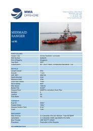 Download full vessel specification sheet