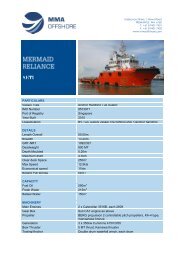 Download full vessel specification sheet