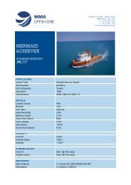 Download full vessel specification sheet