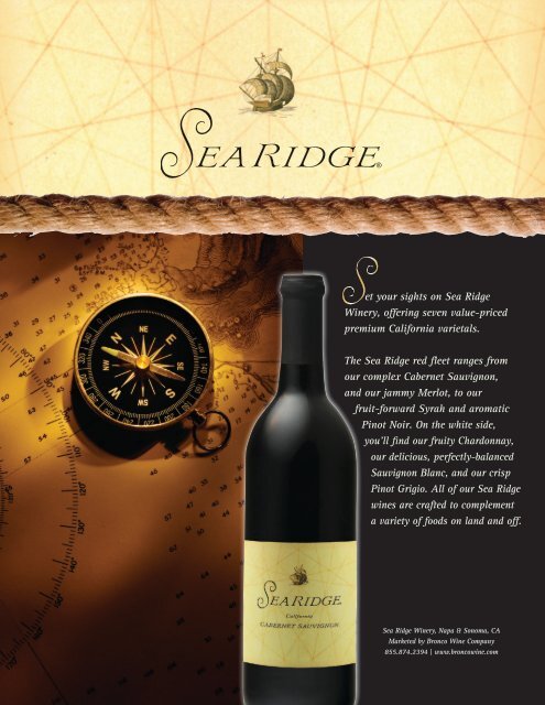 Sea Ridge Family Sell - Bronco Wine Company