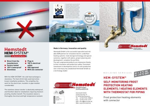 HEM-SYSTEM® - Hemstedt