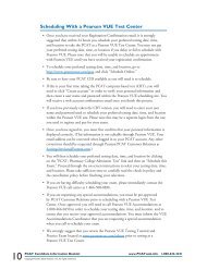Locate a Test Center - Pearson VUE