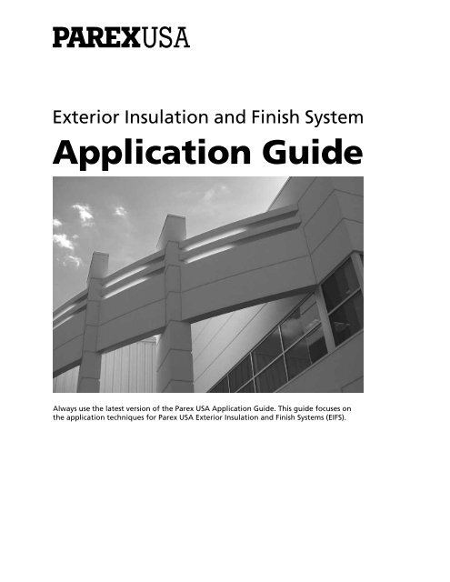 Application Guide