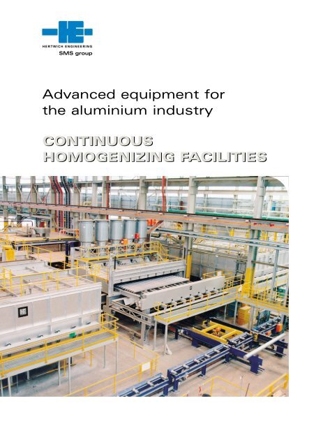 CONTINUOUS HOMOGENIZING FACILITIES ... - Hertwich