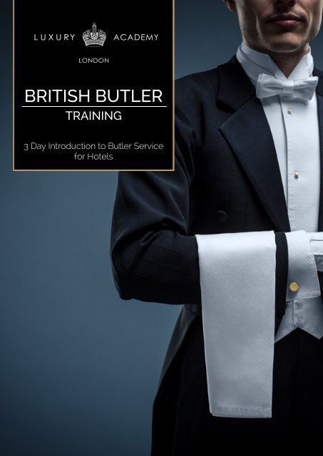 BRITISH BUTLER