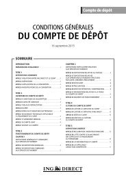 du Compte de dépôt