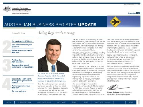 update - Australian Taxation Office