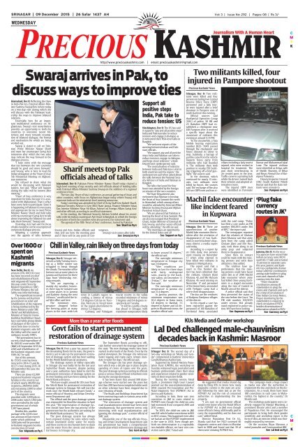 Precious Kashmir Epaper