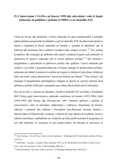 IV.2 Intervenimi i NATO-s