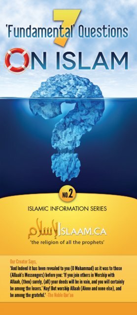 7 Fundamental Questions On Islam