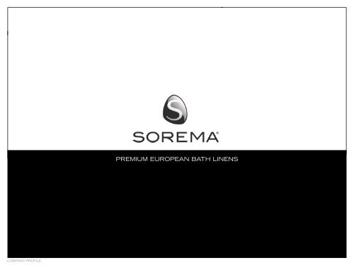 SOREMA COMPANY PROFILE 2015