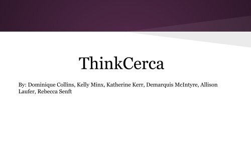 ThinkCERCA Final