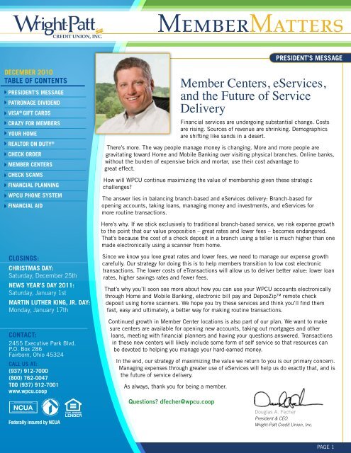 MemberMatters - Wright-Patt Credit Union