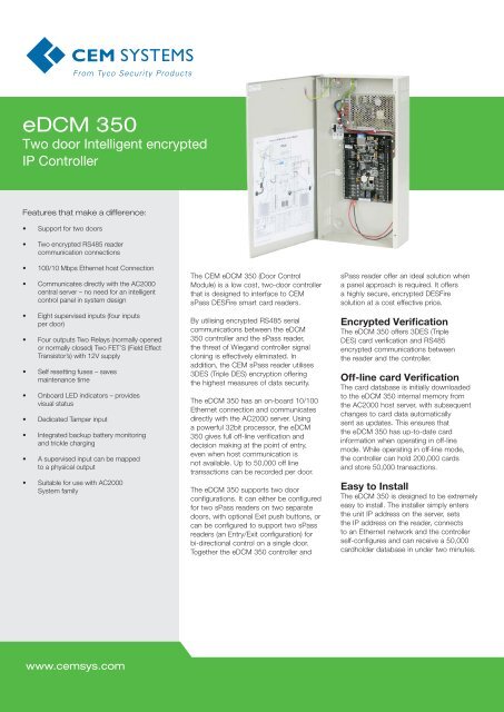 eDCM 350