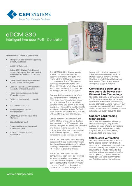 eDCM 330