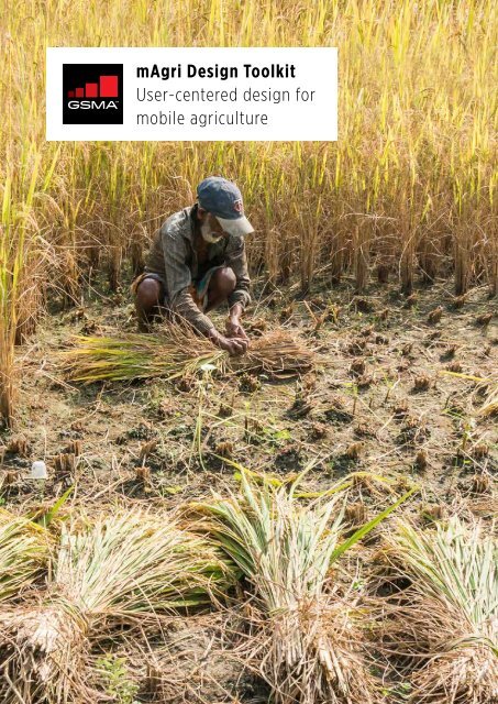 mAgri Design Toolkit User-centered design for mobile agriculture