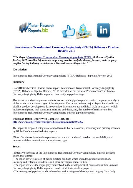 Percutaneous Transluminal Coronary Angioplasty (ptca)
