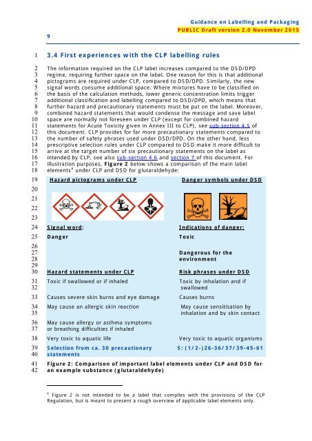 9 Guidance on Labelling a