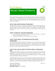 product specification bp ultimate diesel