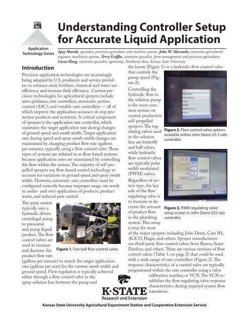 Understanding Controller Setup for Accurate Liquid Application