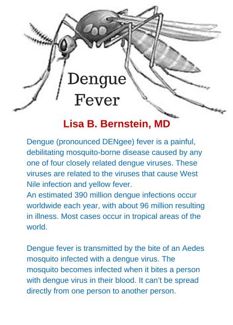 Dengue Fever Virus Scientific Name