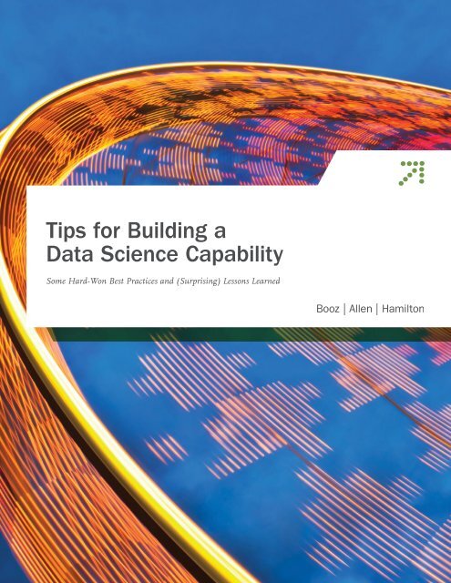 Tips for Building a Data Science Capability
