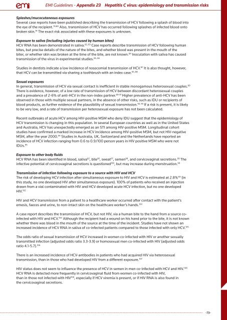 eMI Guidelines