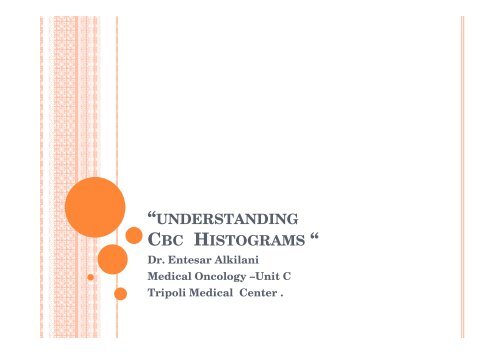 understanding CBC histogram
