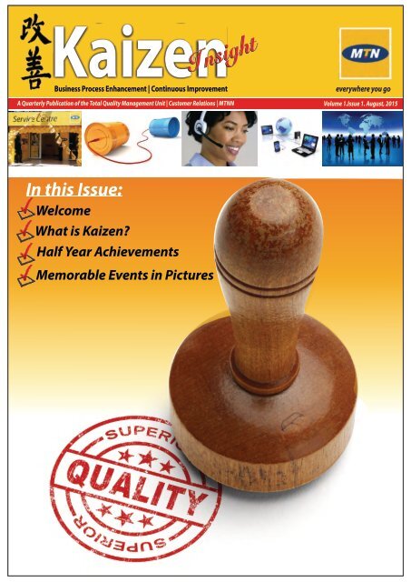 Kaizen insight (TQM Newsletter)